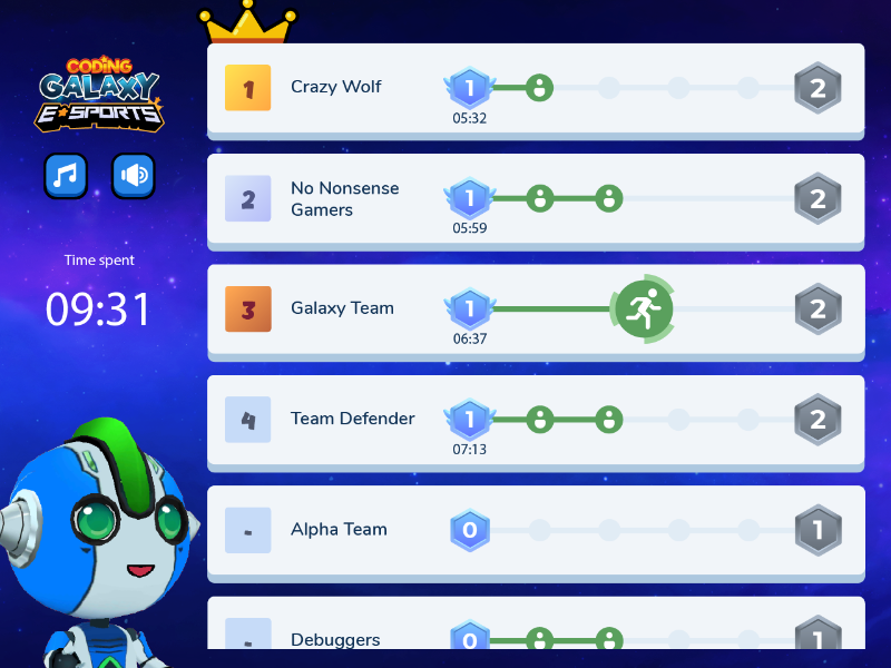 Learning App – Coding Galaxy